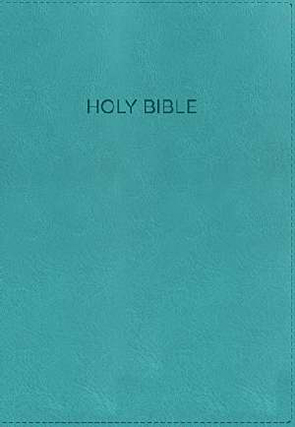 KJV Foundation Study Bible, Rich Turquoise LeatherSoft