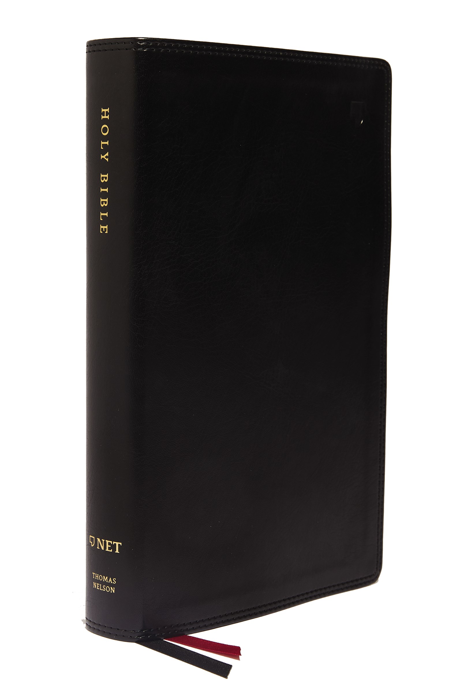 NET Single-Column Reference Bible (Comfort Print)-Black Leathersoft ...